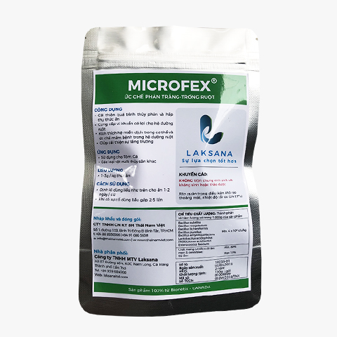 Vi sinh ức chế phân trắng-trống ruột MICROFEX – Laksanaltd.